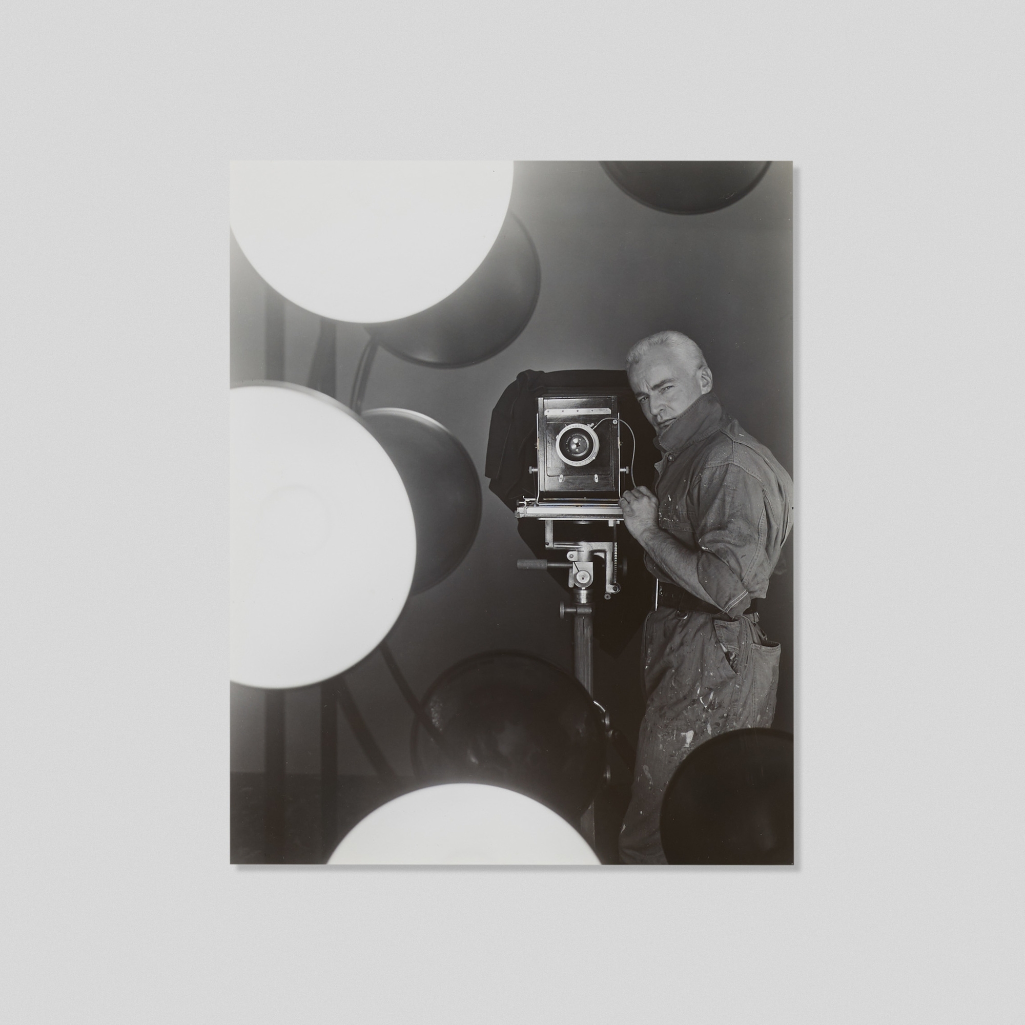 George Platt Lynes | Self-Portrait in Harlequin Costume with Bill ...