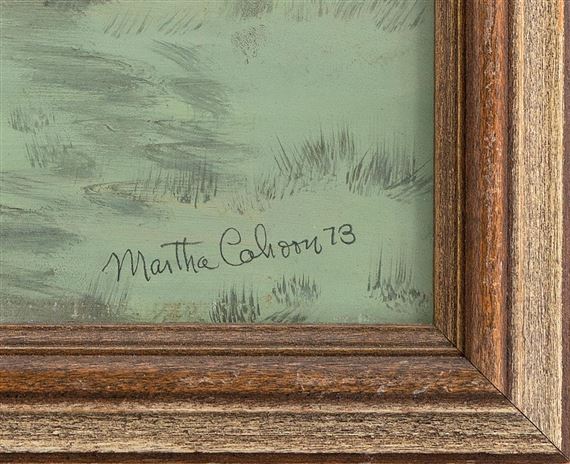 Martha Cahoon | A child on a rearing horse. (1978) | MutualArt