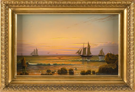 Jerome Howes | Coastal sunset. | MutualArt