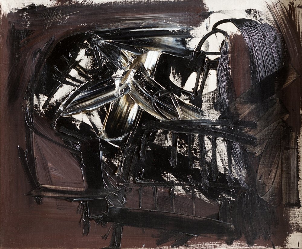 Antonio Saura | Retrato 109 (1960) | MutualArt
