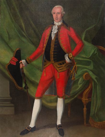 Spanish Colonial School, 18th Century | Portrait of a character | MutualArt