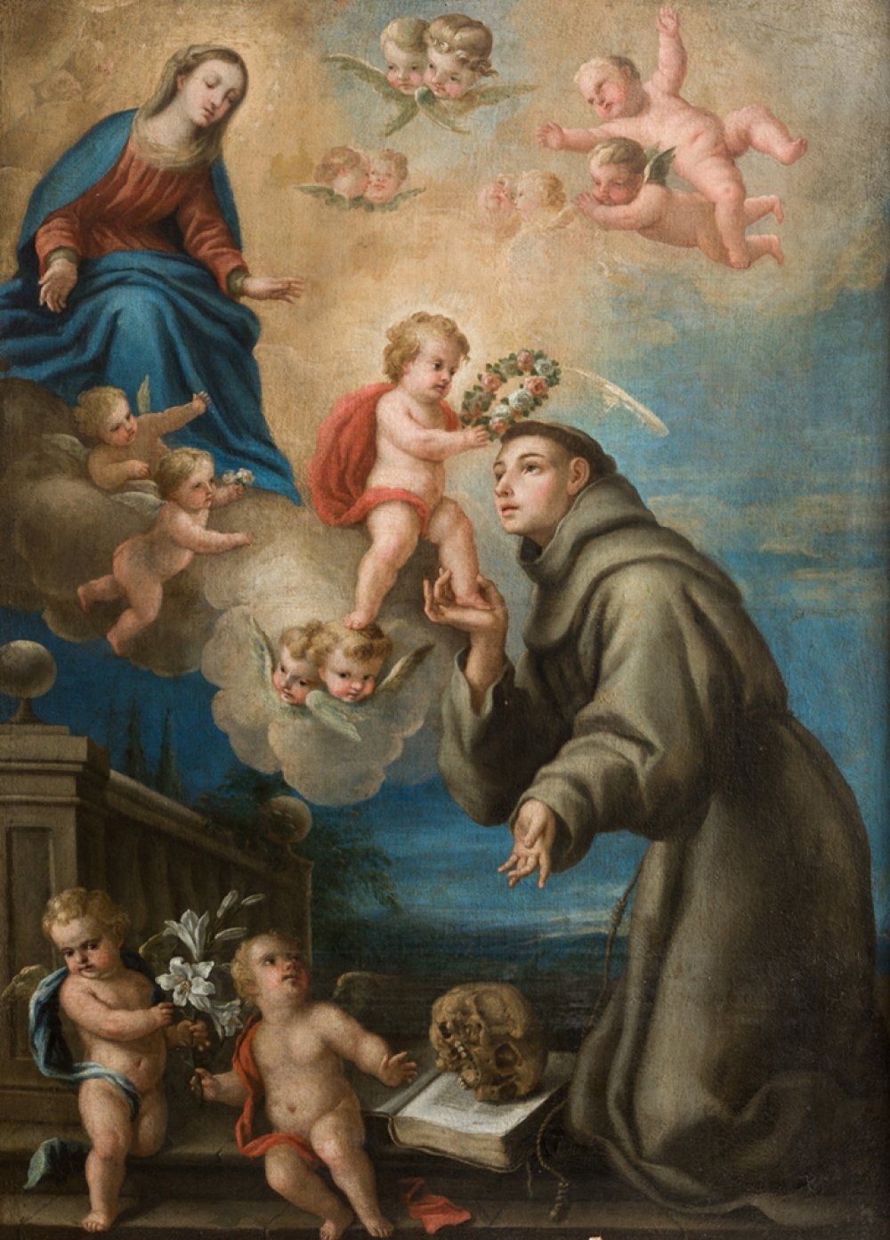 Francisco Preciado de la Vega | APARACICIÓN DEL NIÑO JESUS A SAN ...