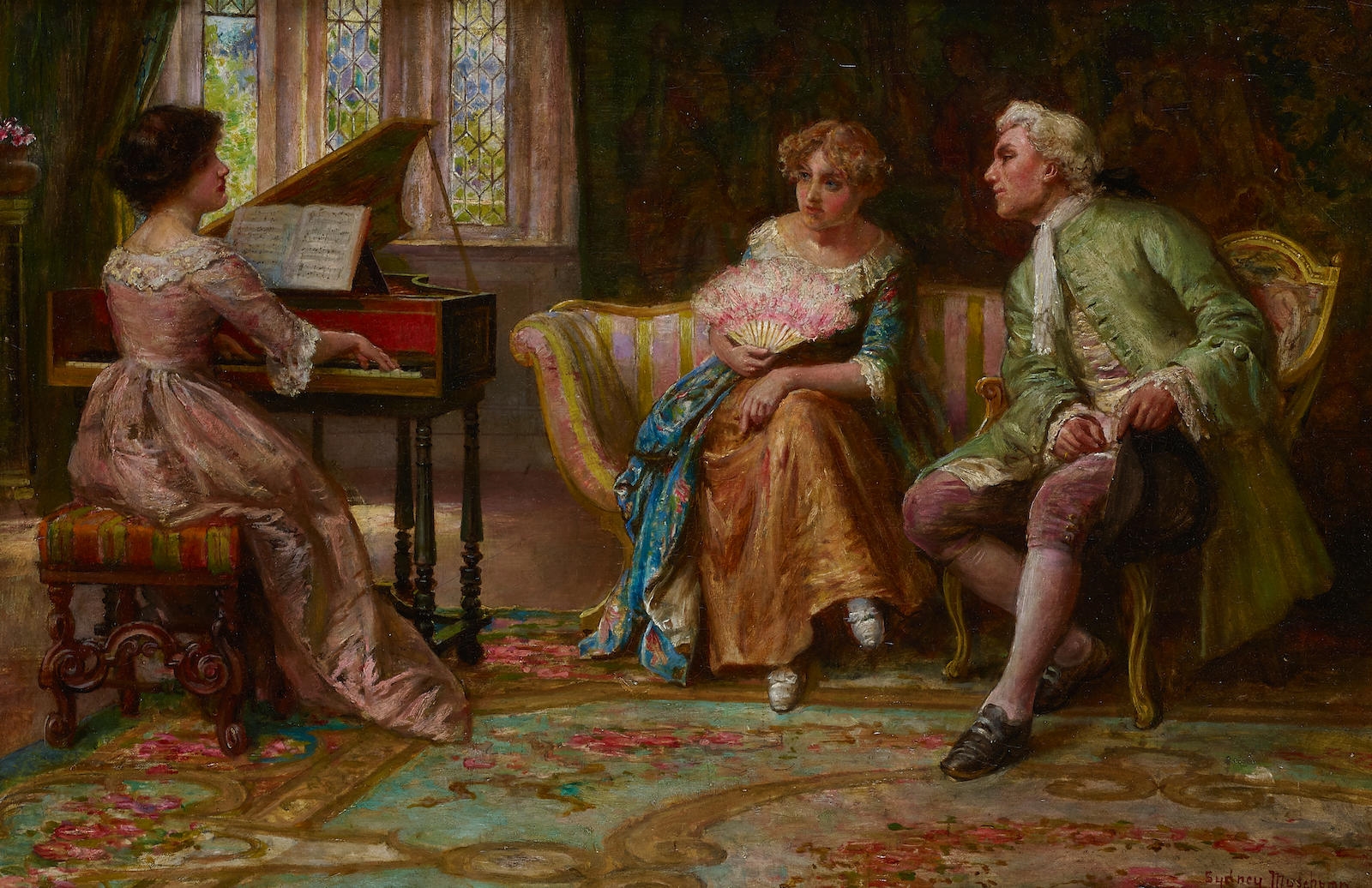 Francis Sydney Muschamp | An Amorous Advance | MutualArt