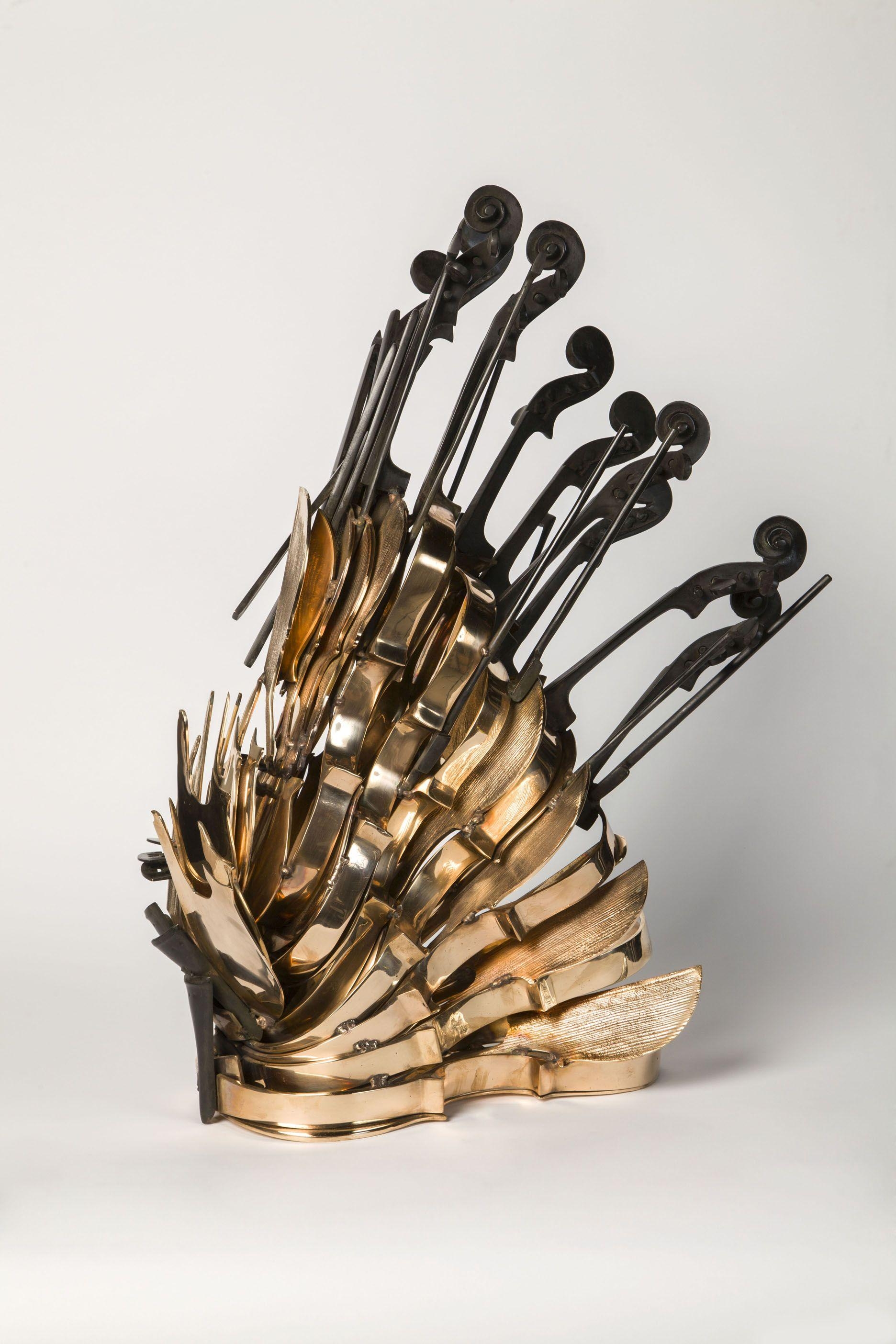 Fernandez Arman | Cascade Coupe de Violons (2004) | MutualArt