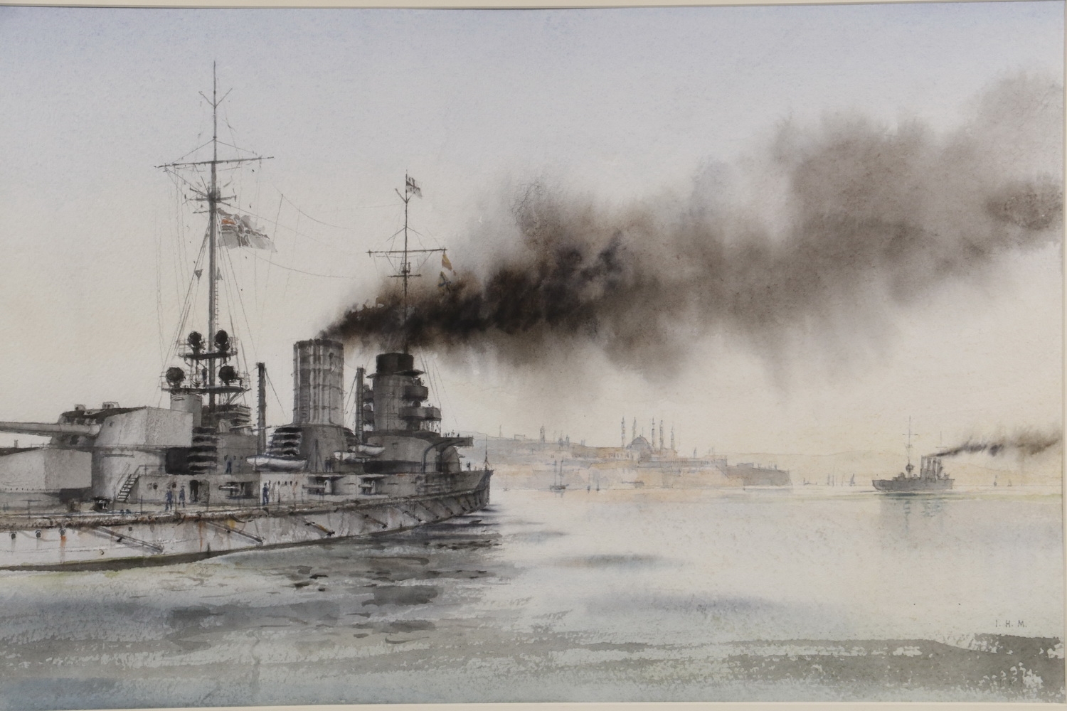 Ian Marshall | SMS Goeben, Constantinople (1914) | MutualArt