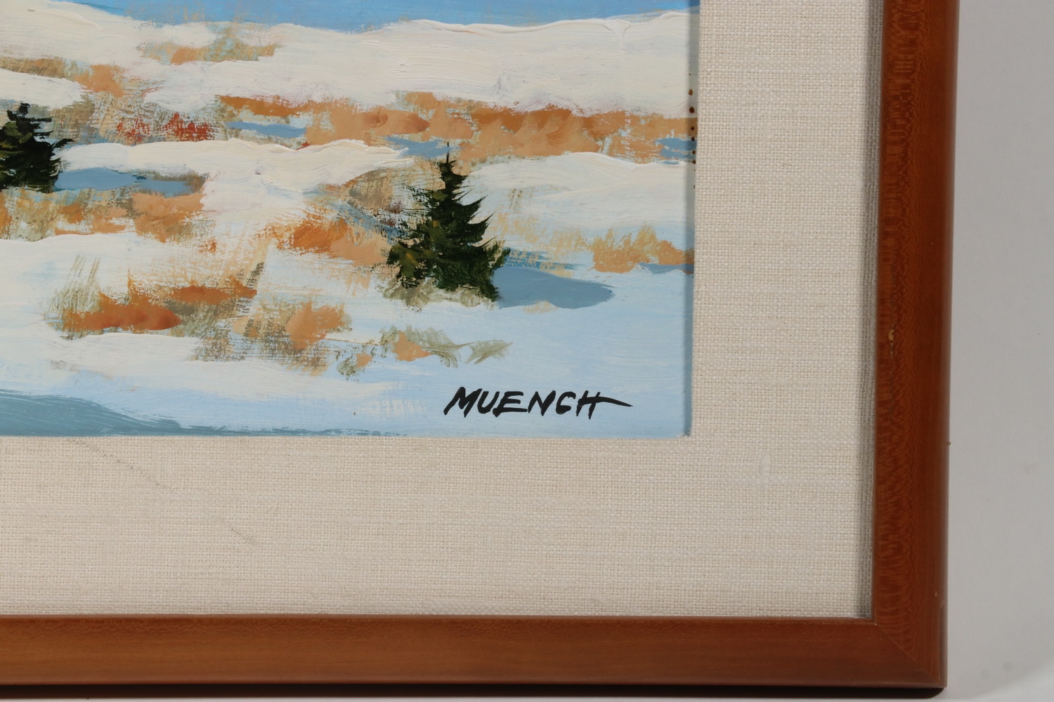 John Muench | Maine Island in Winter | MutualArt