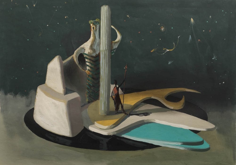 Jules Perahim | Cele trei drumuri (1958) | MutualArt