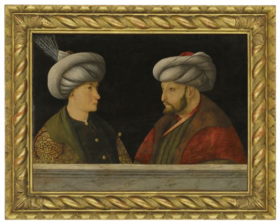 Gentile Bellini | PORTRAIT OF SULTAN MEHMED II (1432-1481) WITH A YOUNG ...