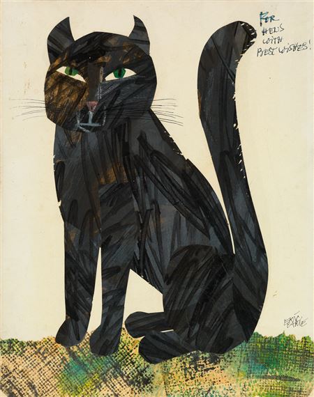 Eric Carle | Black Cat. | MutualArt