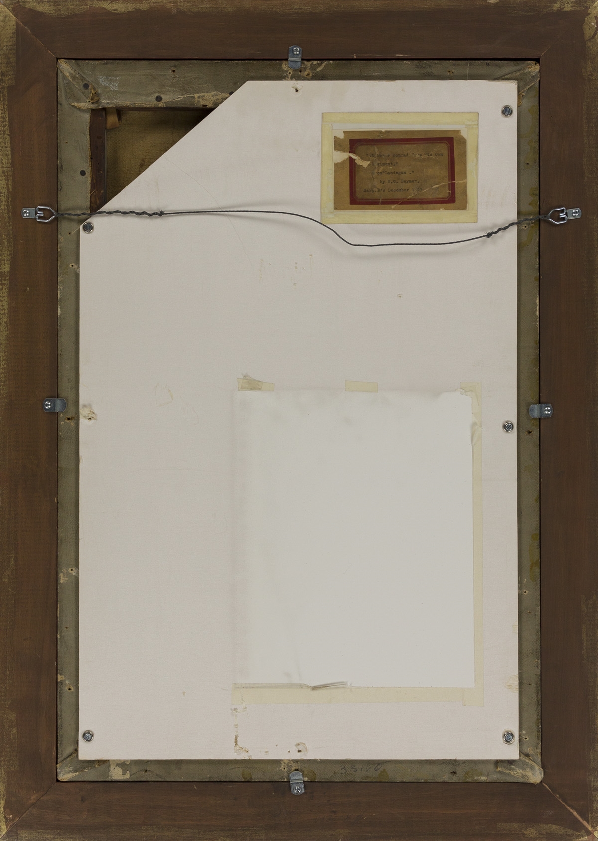 Howard Pyle | It was a Comrade from His Own Regiment. | MutualArt