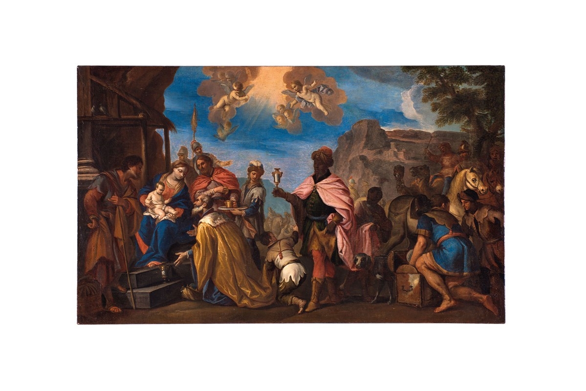 Venetian School, 17th Century | Adorazione dei Magi | MutualArt
