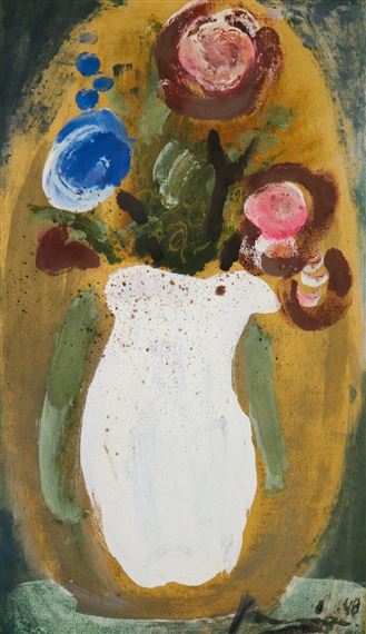 Jaap Nanninga | Bloemen in een vaas (1948) | MutualArt