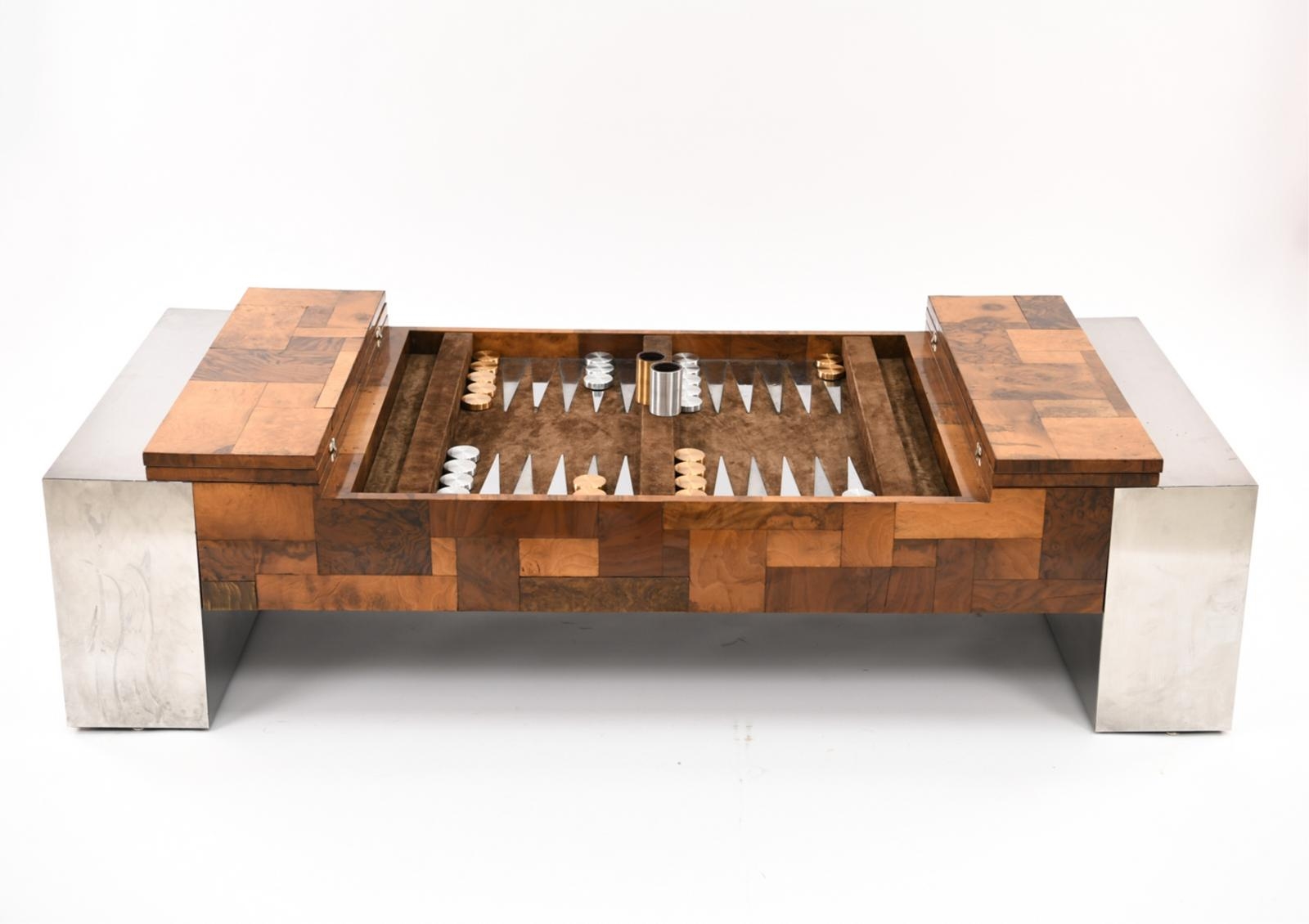 Paul Evans | BACKGAMMON / GAMES COFFEE TABLE | MutualArt