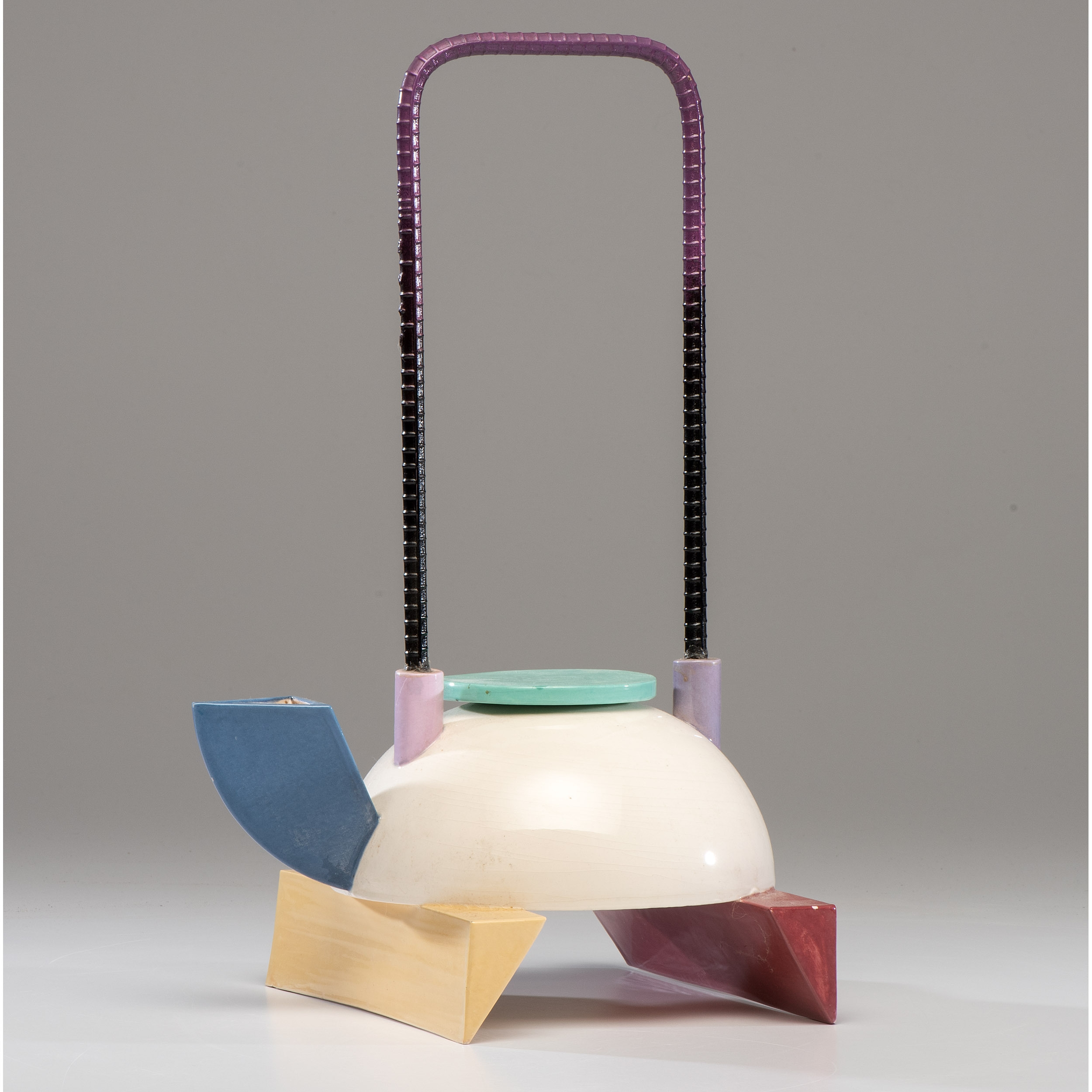 Peter Shire | Teapot (1981) | MutualArt