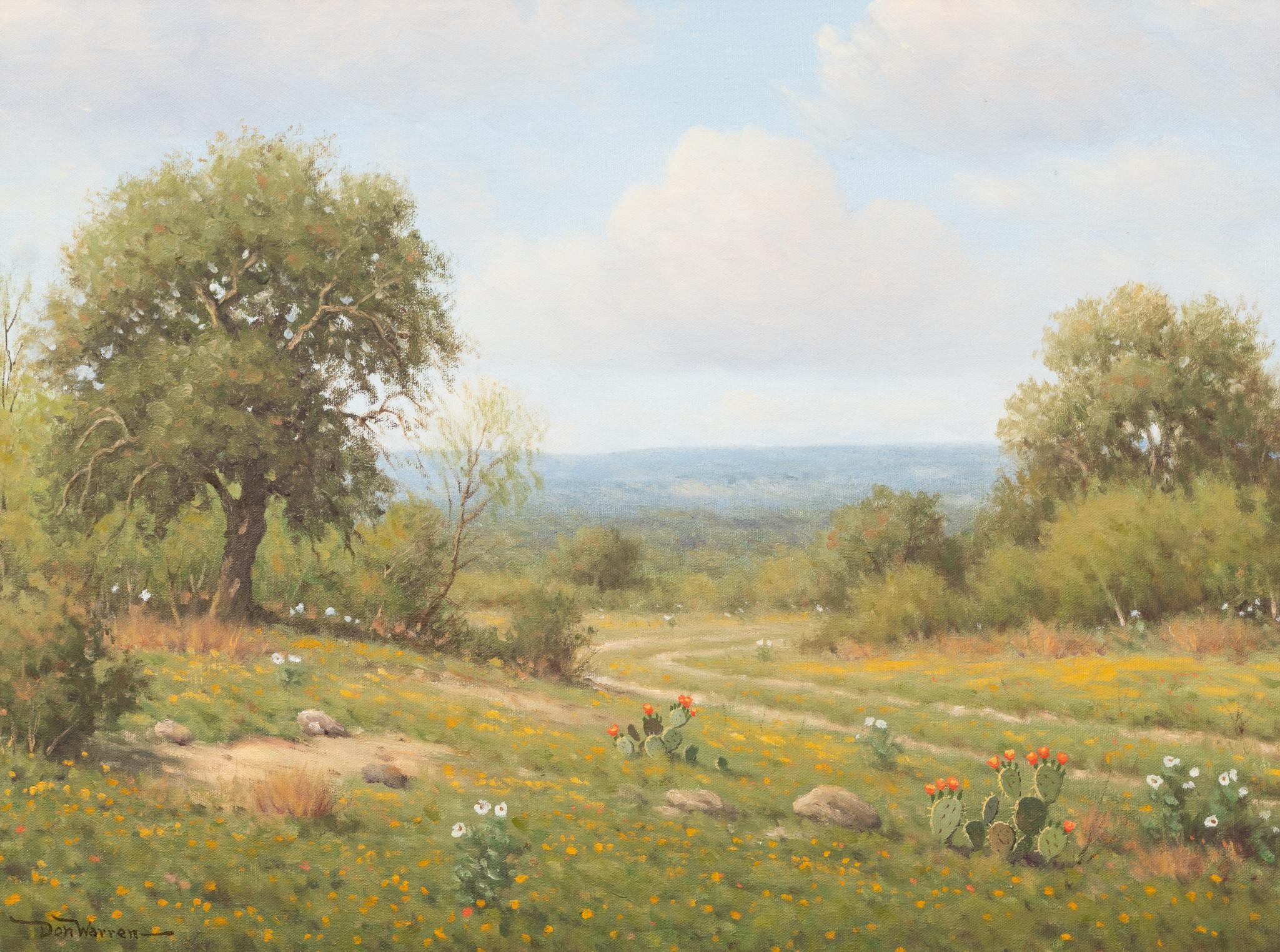 Don Warren | Spring Hill Country Landscape | MutualArt