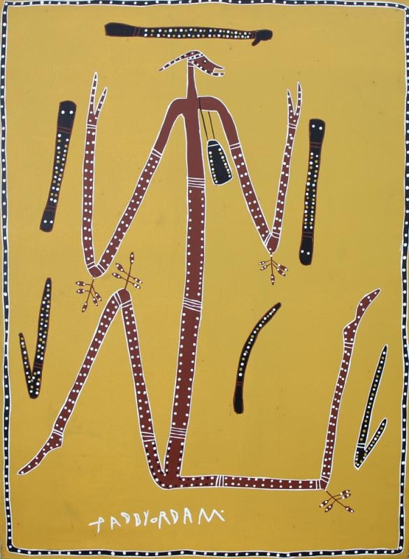 Paddy Fordham Wainburranga | Dancing Mimi Man (1998) | MutualArt