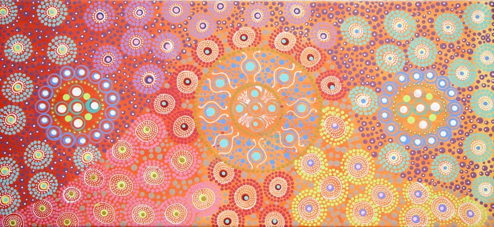 Colleen Wallace Nungurrayi | “Body Paint Design” (2019) | MutualArt
