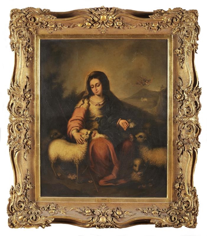 Spanish School, 19th Century | The Divine Shepherdess | MutualArt