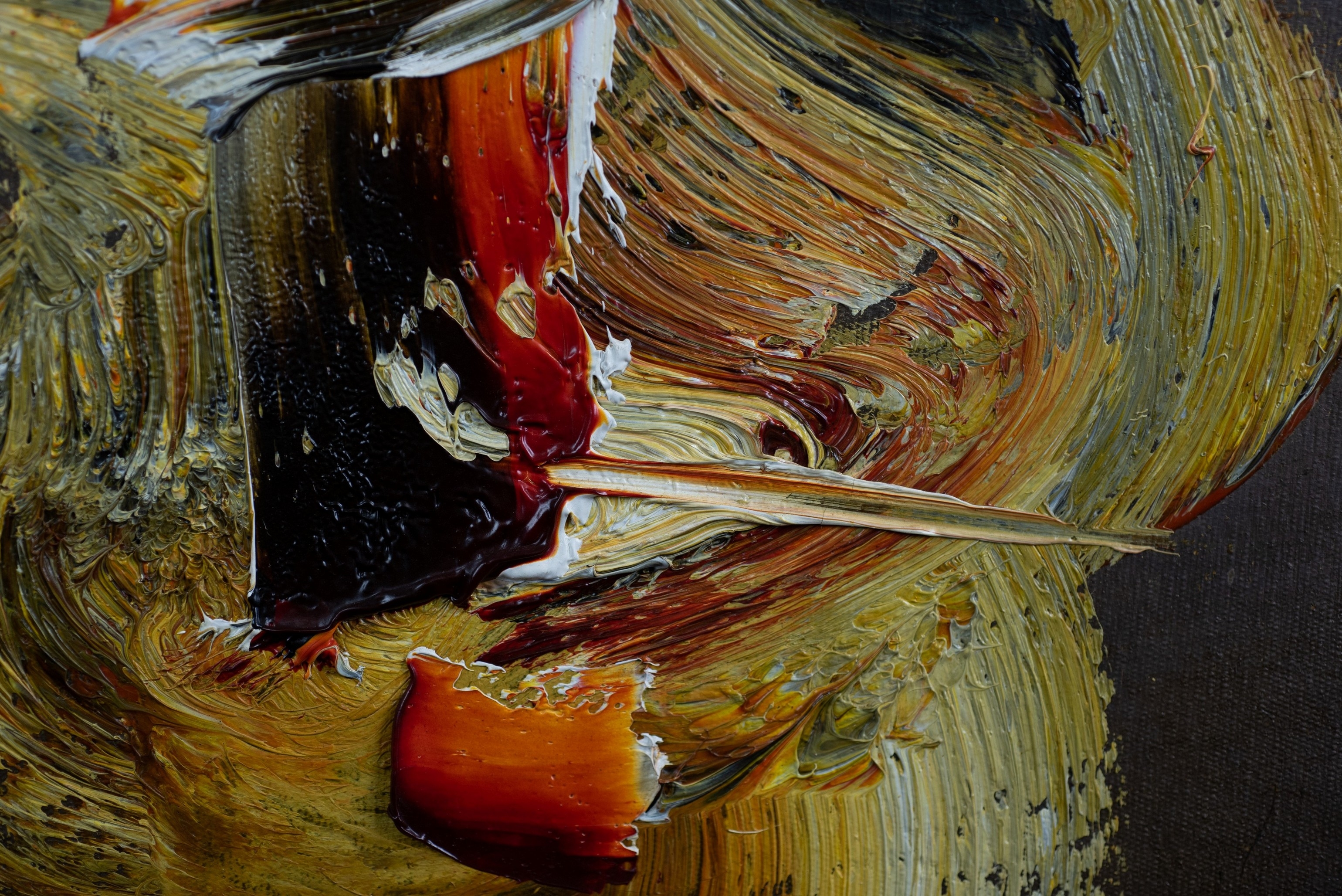 Ismail Gulgée | Ismail Gulgee Abstract Expressionist Painting | MutualArt