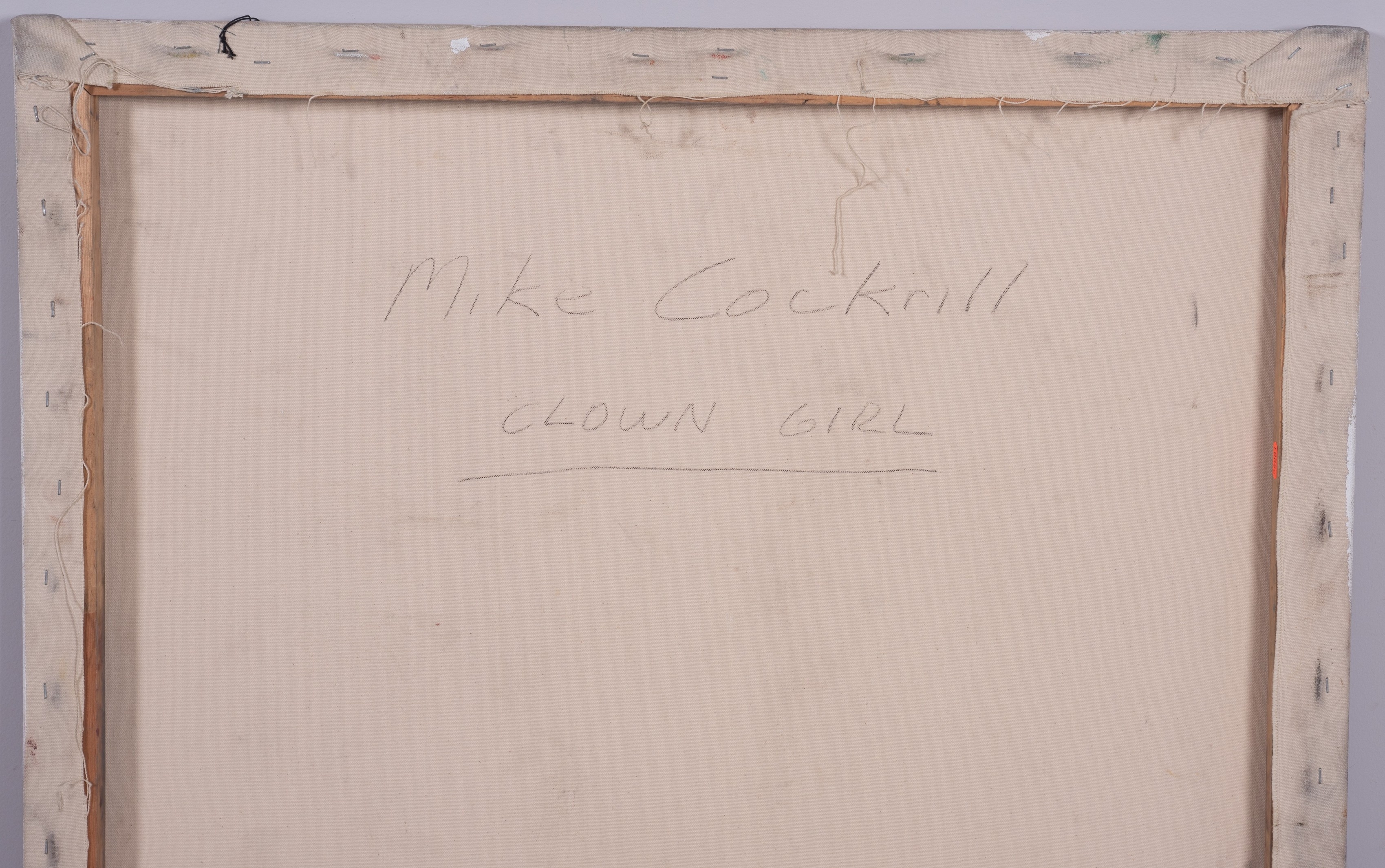 Mike Cockrill | Painting Clown Girl | MutualArt