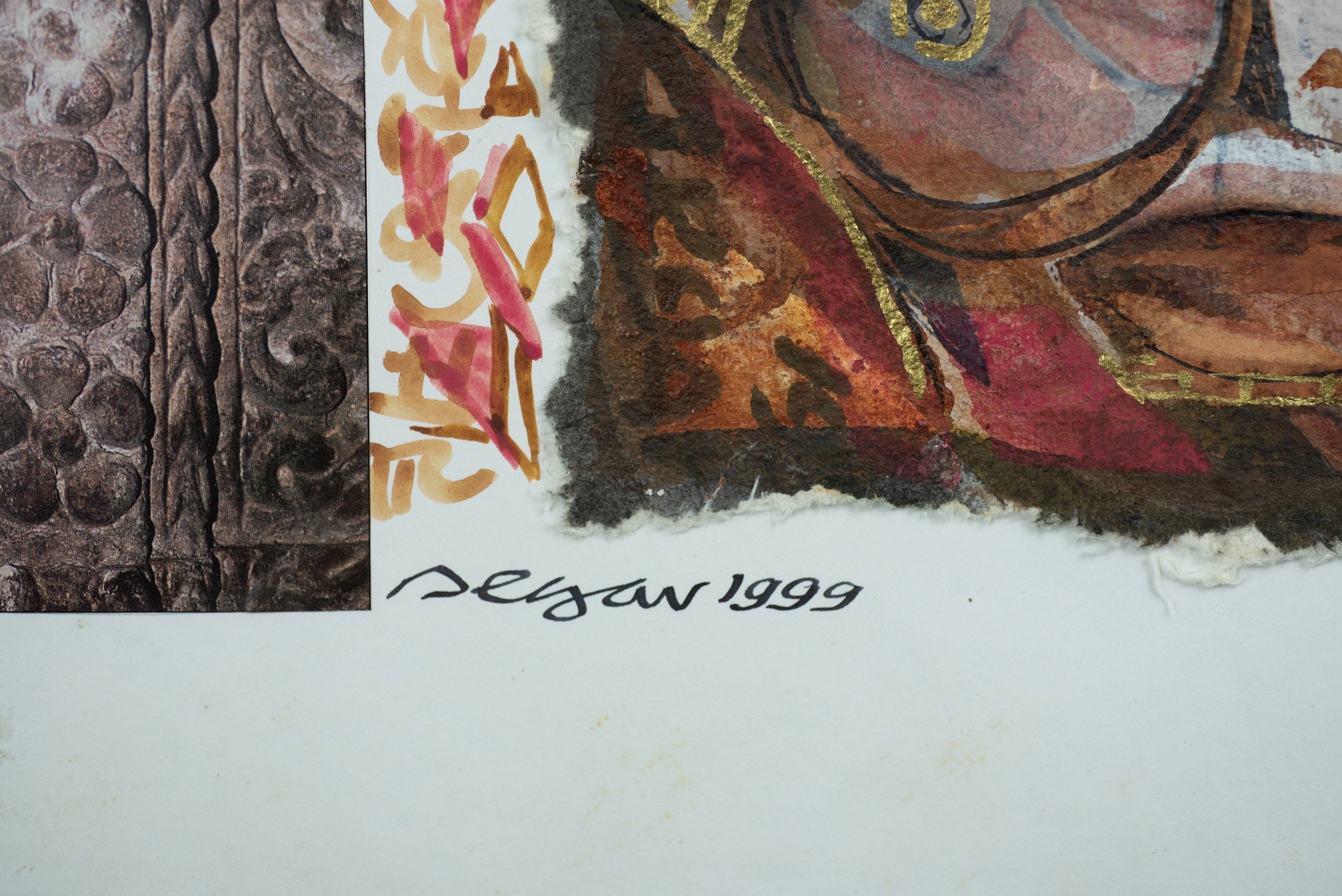 Raja Segar | Raja Segar (2) Paintings: Tibetan Monks; Lord Ganesh ...