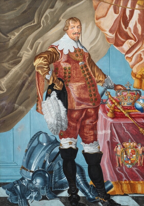 Karel van Mander III | A portrait of Christian IV | MutualArt