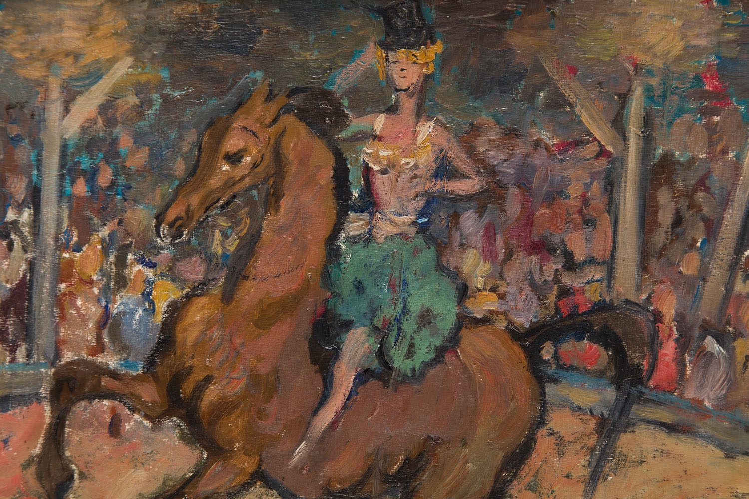 Eugeniusz Geppert | Tancerka na koniu (1956) | MutualArt