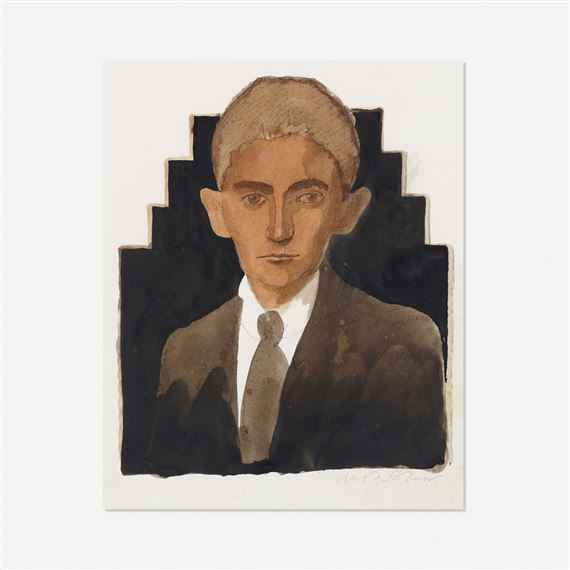 Milton Glaser | Franz Kafka, original art for Push Pin Graphic magazine ...