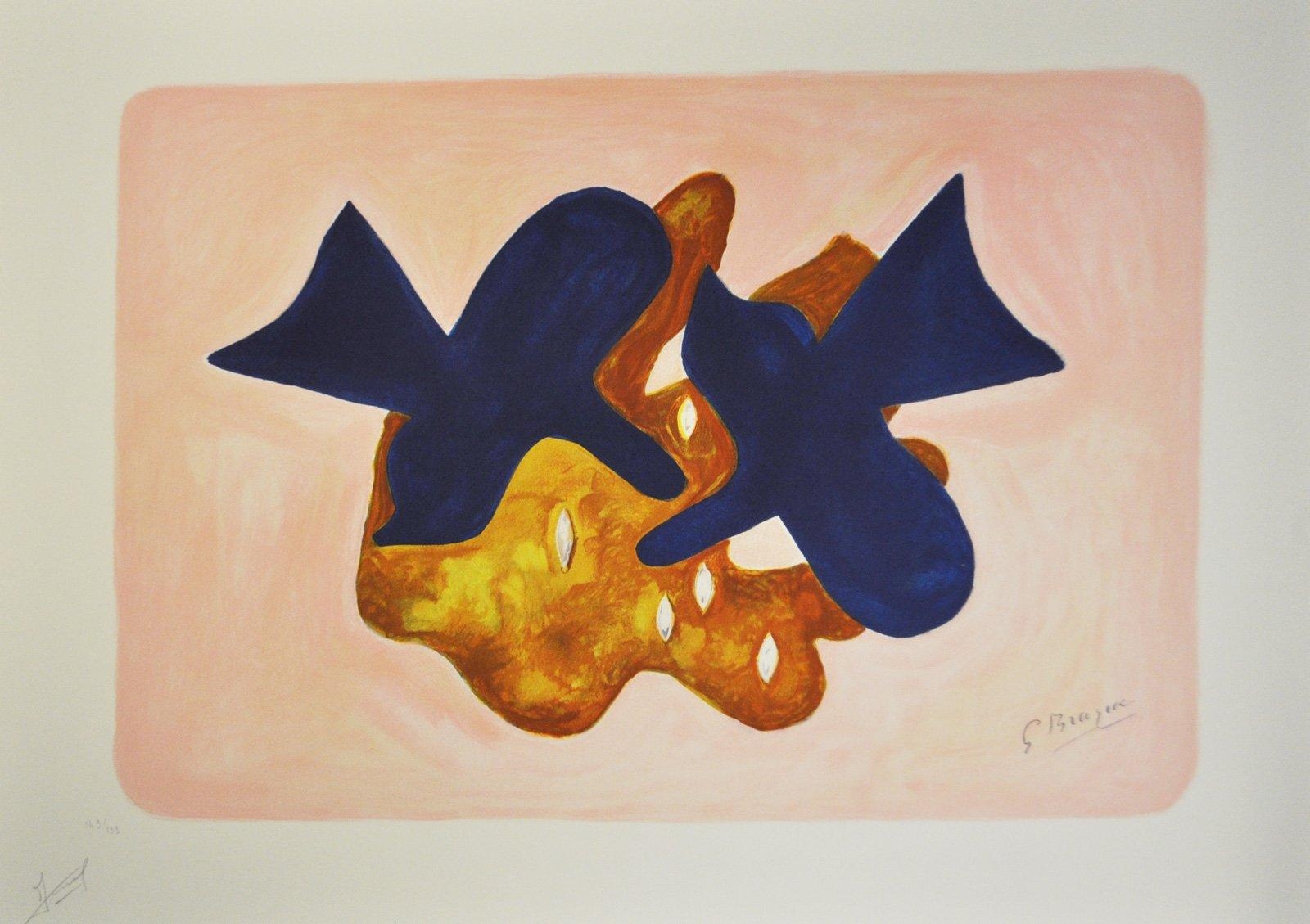 Georges Braque | The Blue Birds | MutualArt