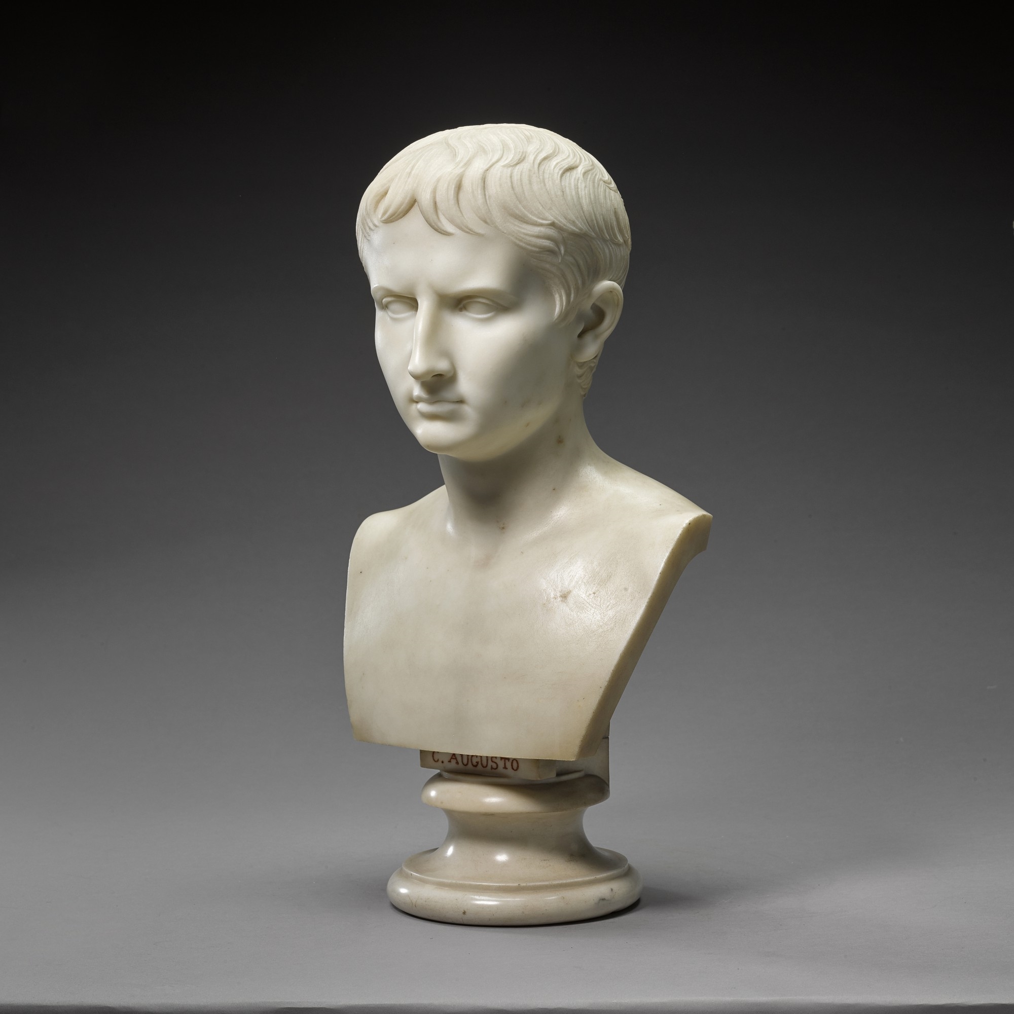 Leone Clerici | BUST OF OCTAVIAN (1878) | MutualArt