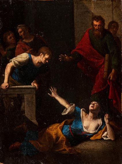 Baron Jean Baptiste Regnault | Saint Paul guérissant une possédée ...