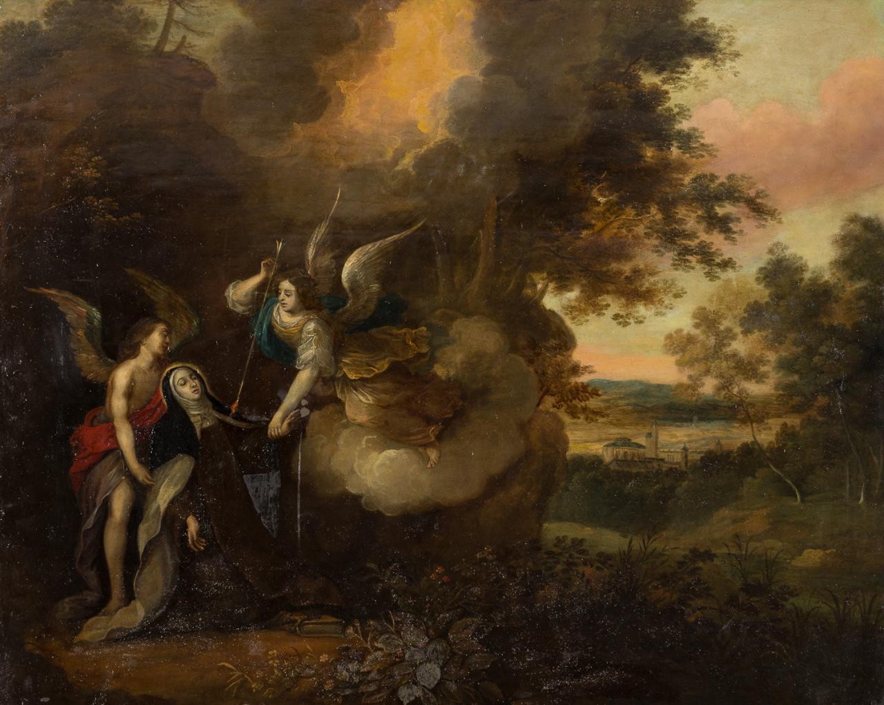 Flemish School 17th Century | Éxtasis de Santa Teresa | MutualArt