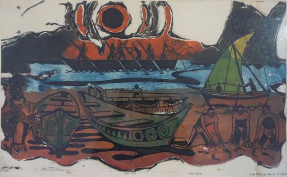 David H. Dale | Fishermen (1976) | MutualArt