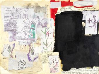 Jean MichelBasquiat | UNTITLED (CROWN) (1988) | MutualArt