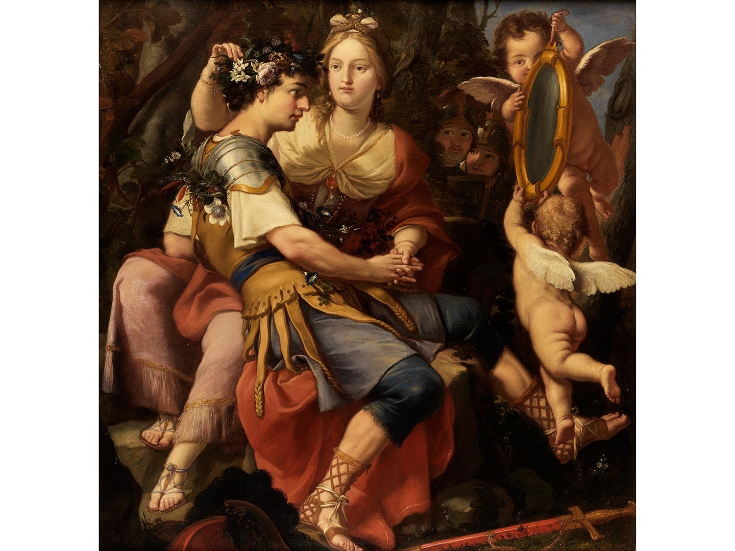 Antonio Arrigoni | MARS WIRD VON DER ALLEGORIE DES FRIEDENS BEKRÖNT ...