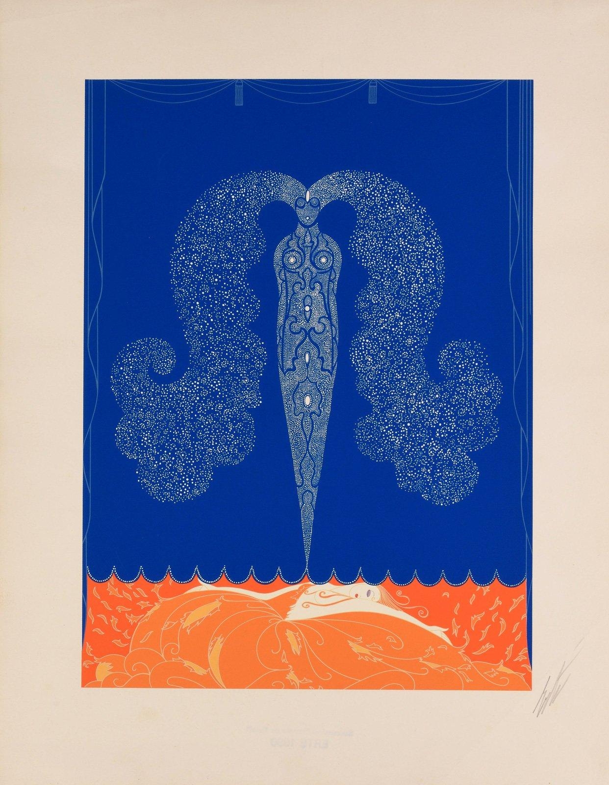 Erté | The Winter Curtain (1990) | MutualArt