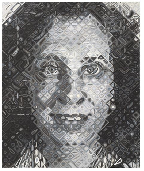 Chuck Close | Leslie (2007) | MutualArt