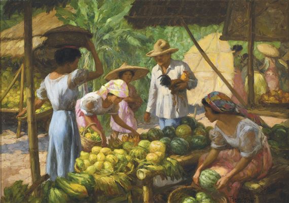 Fernando Amorsolo | Rice planting (1951) | MutualArt
