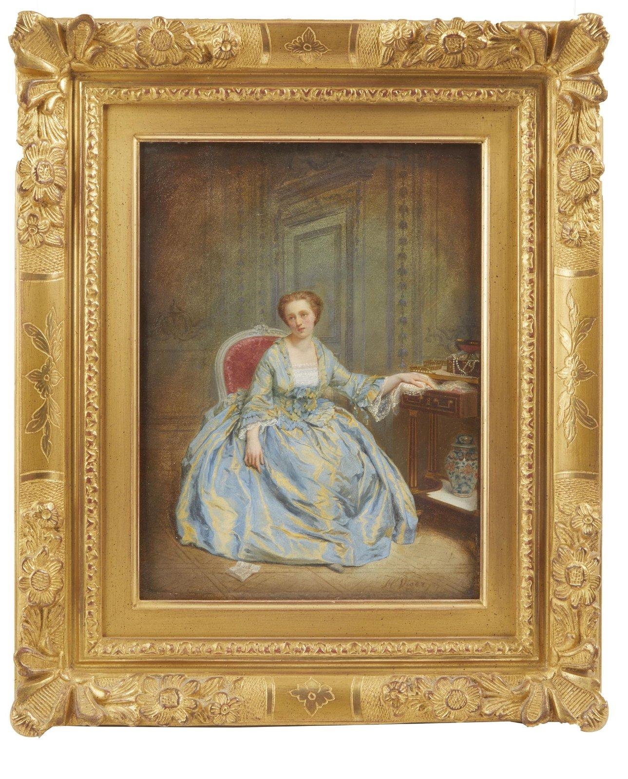 Jean-Louis-Victor Viger du Vigneau | Portrait d'une élégante | MutualArt