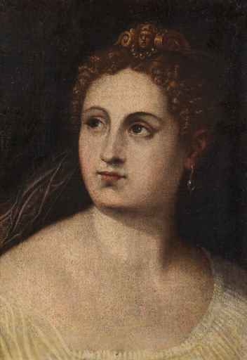 Venetian School, 16th Century | Portrait of matron | MutualArt