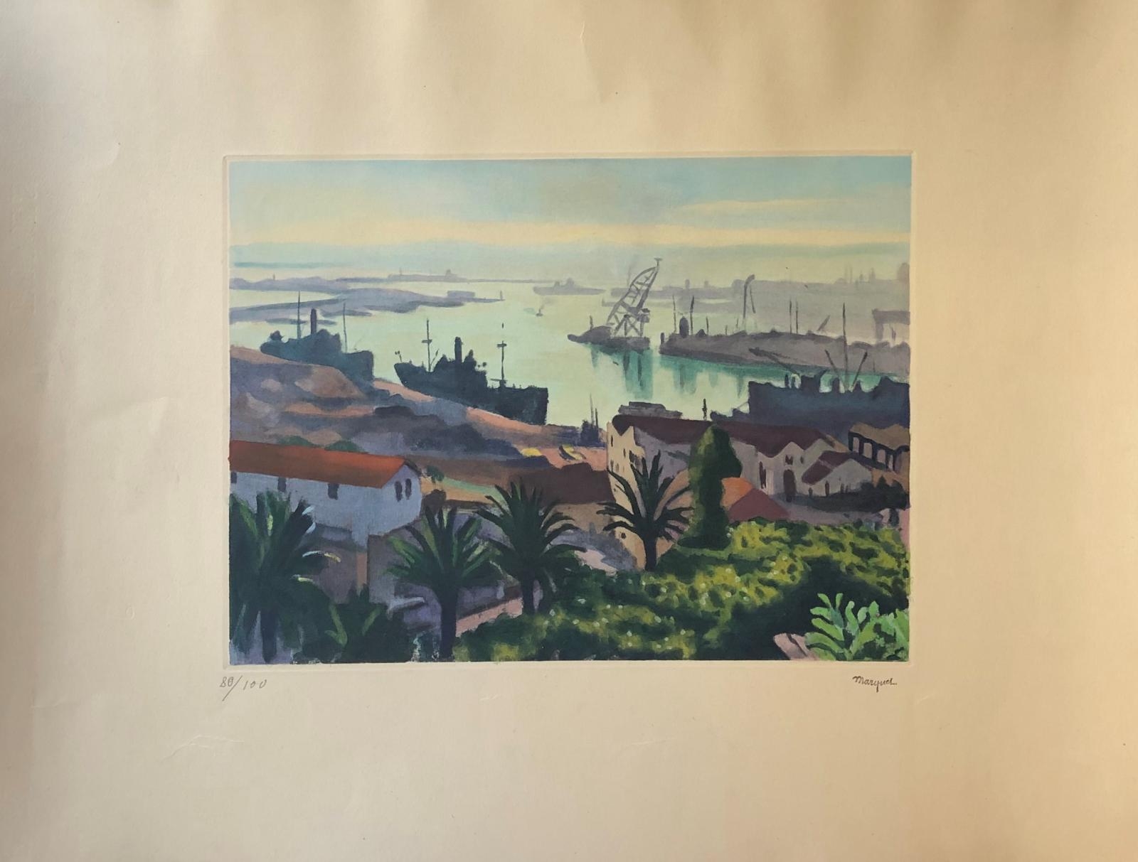 Albert Marquet | Le port d'Alger | MutualArt