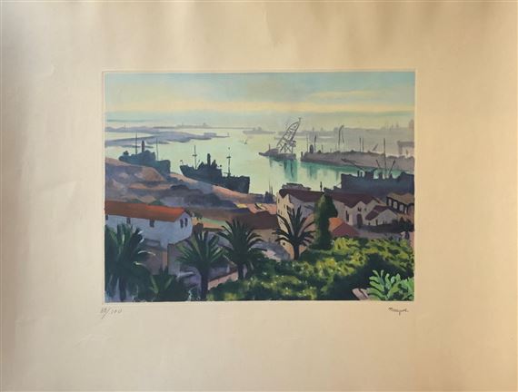 Albert Marquet | Le port d'Alger | MutualArt