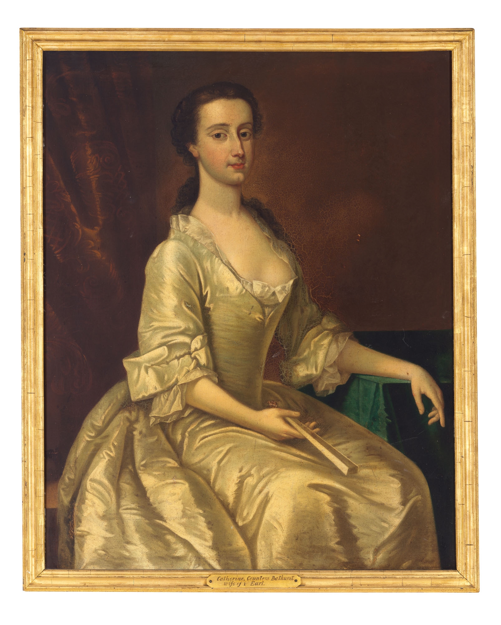 British School, 18th Century | Portrait of Catherine, Countess Bathurst ...