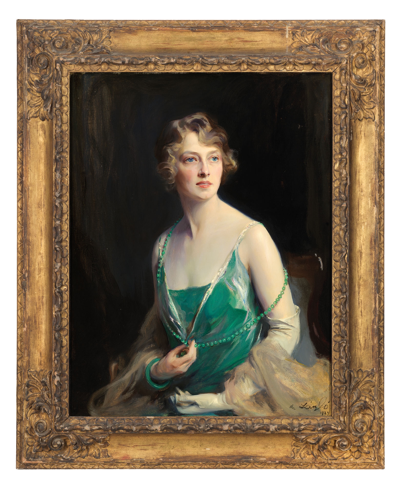 Philip Alexius de Laszlo | Portrait of Lady Apsley (1895-1966), half ...