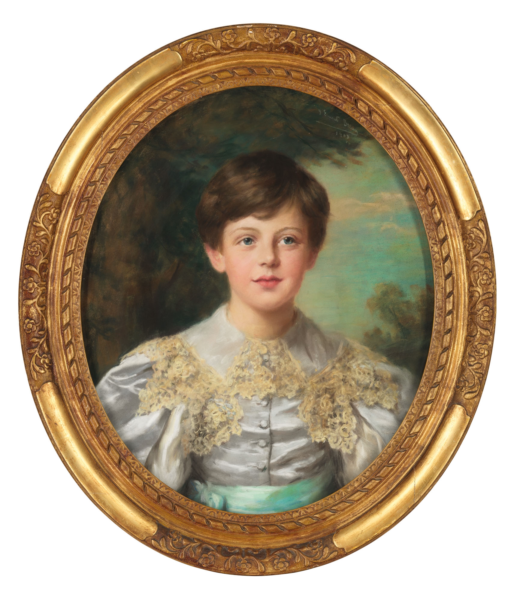 John Ernest Breun | Portrait of Lady Meriel Bathurst (1894-1936) as a ...
