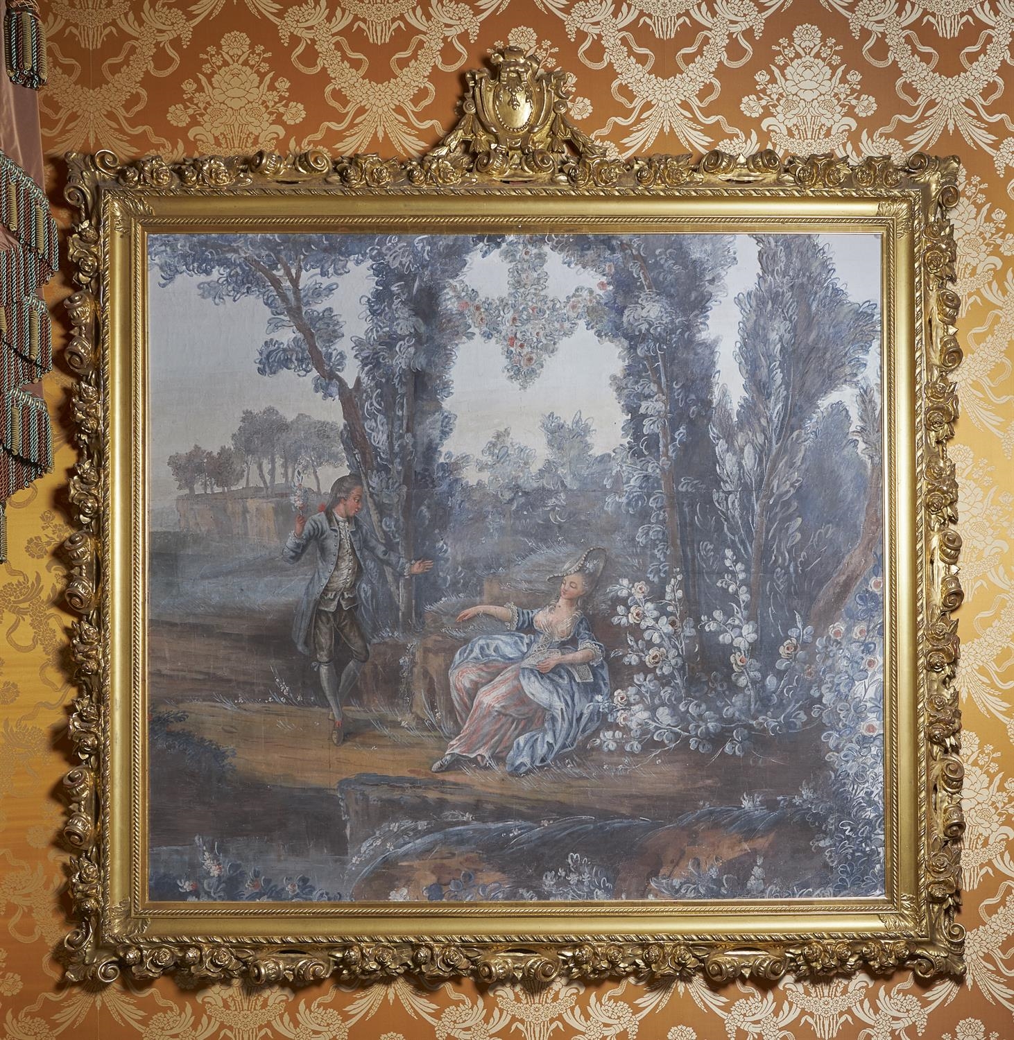 François Boucher | Courting couple, a pair | MutualArt