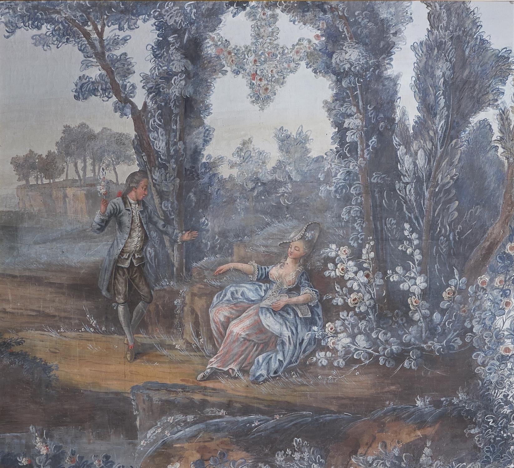 François Boucher | Courting couple, a pair | MutualArt