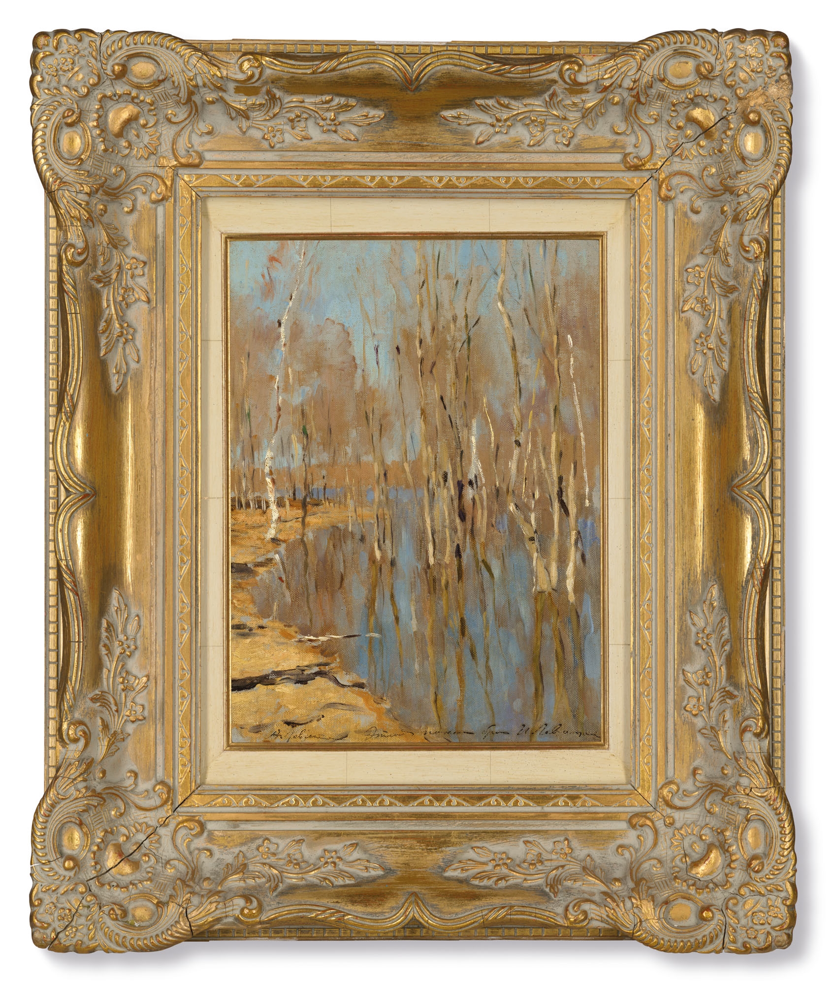 Isaak Levitan | Study for 'Spring. High water' | MutualArt