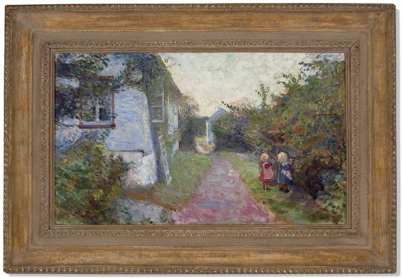 Edvard Munch | Soloppgang I Åsgårdstrand (Sunrise in Åsgårdstrand ...