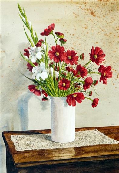 Pierre Tougas | Gerberas et glaieuls | MutualArt